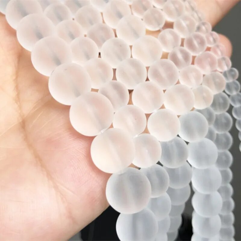 Матовые кристаллы бусины 4мм 40шт 6мм 30шт 8мм 20шт 10мм 10шт 8mm-20pcs