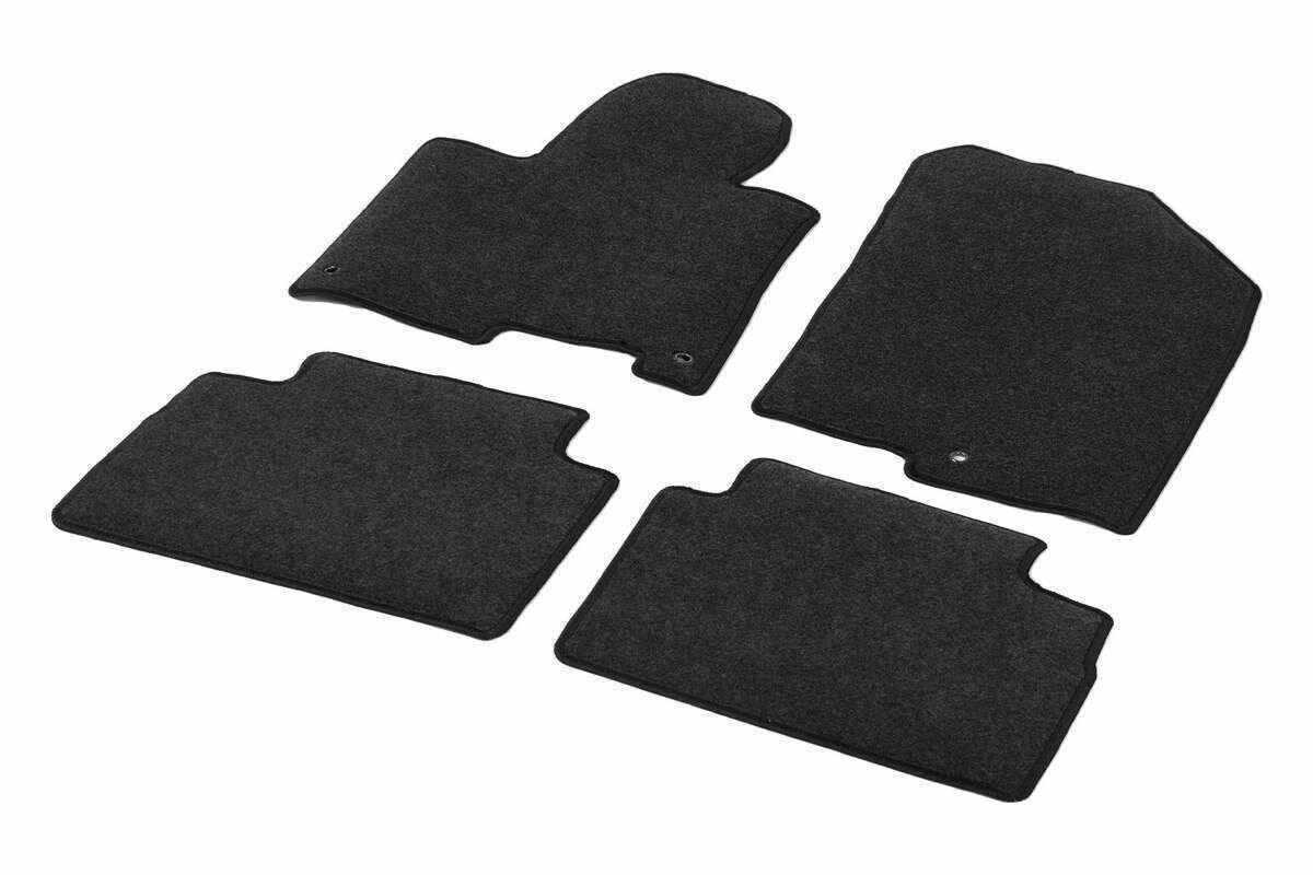 Коврики текстиль в салон, AutoFlex Standard для Kia Sportage V поколение 2021-н. в, графит, 4 части, 4280202 (графит)