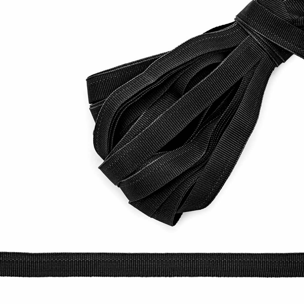 С79 Тесьма брючная 6гр/м, 1,5см*25м (Мн) (005 черный)