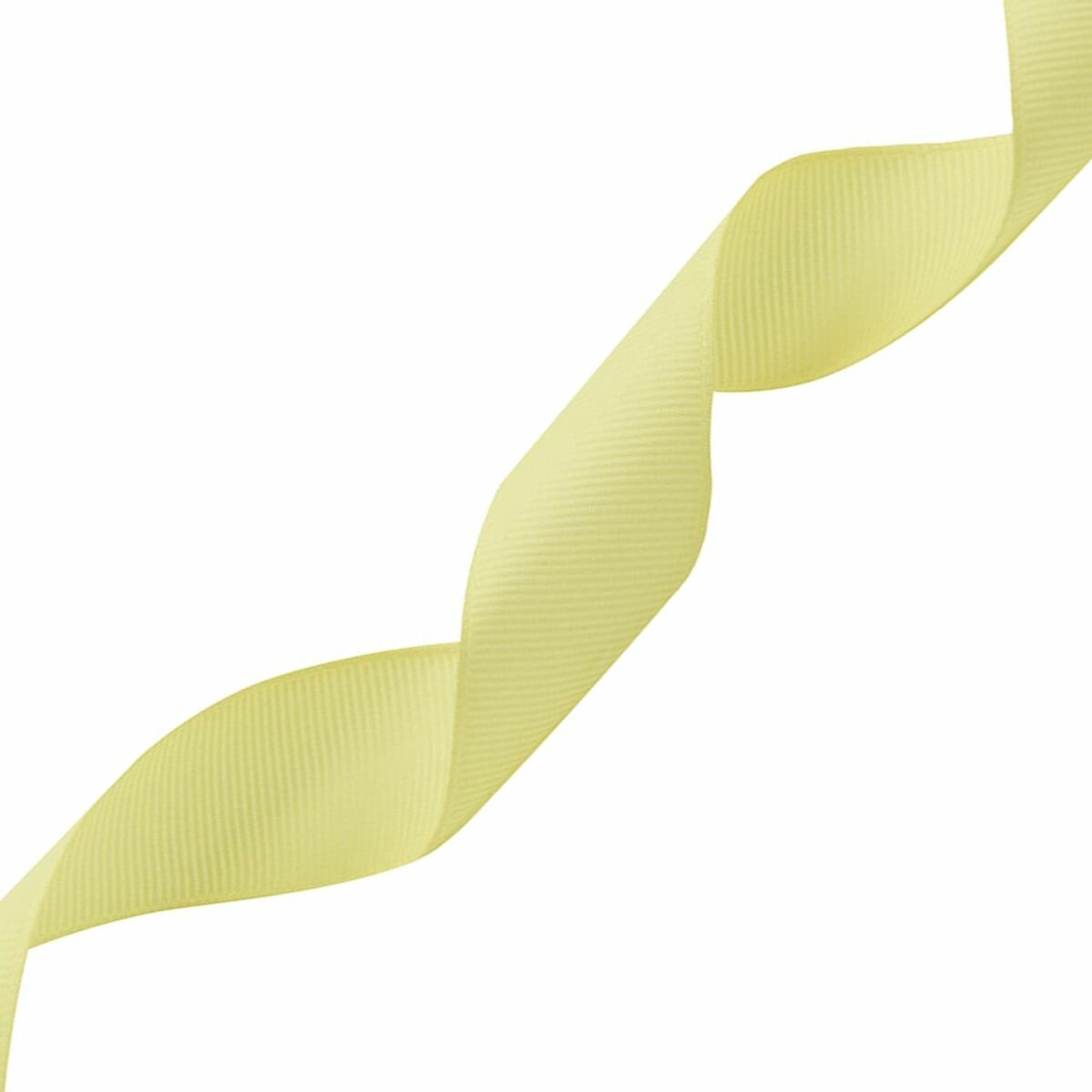 Лента репсовая 2,5см*18,28м (аналог 7702721) (060 лимонный)