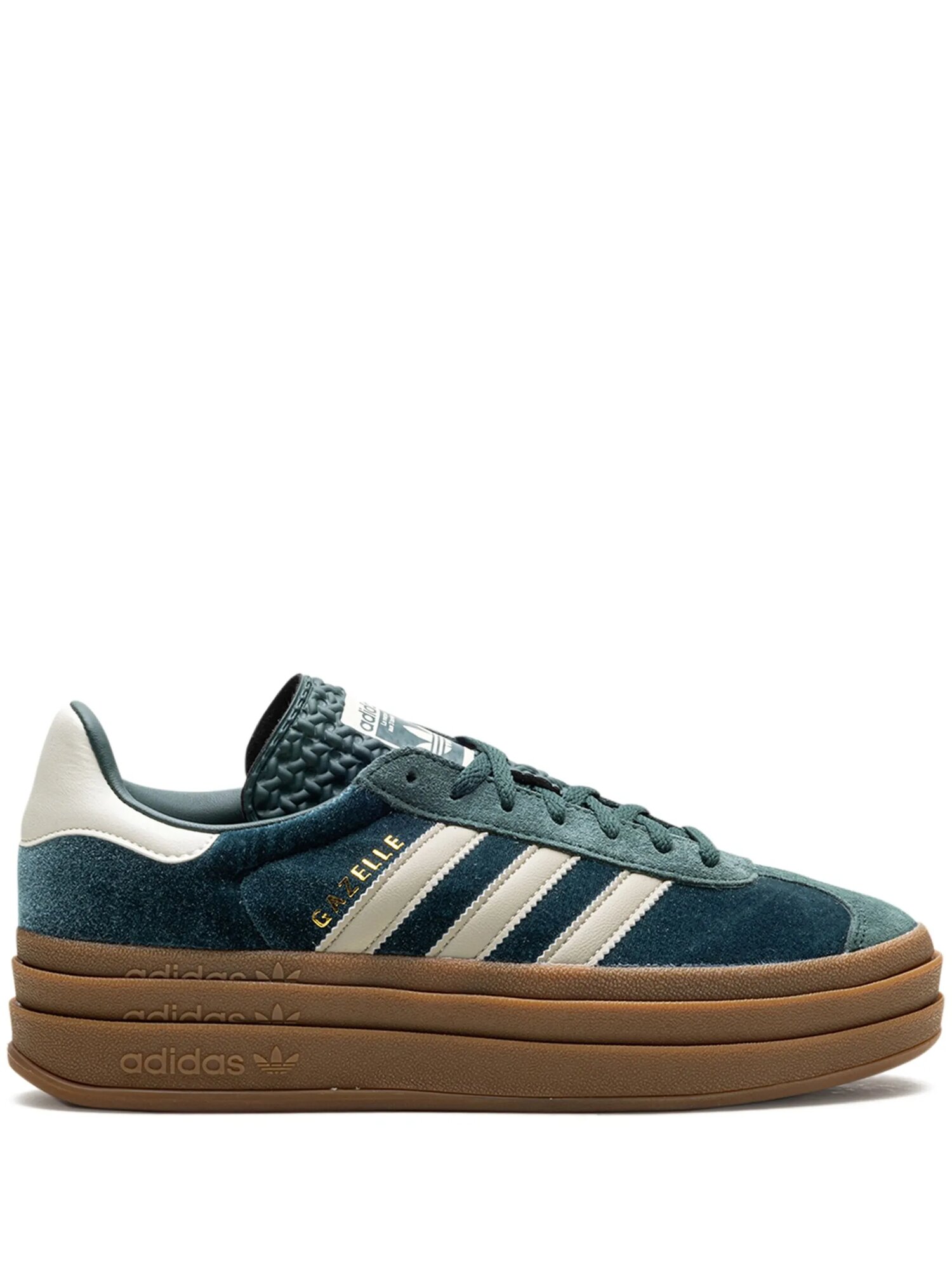 Кроссовки Gazelle Bold WMNS Mineral Green Velvet