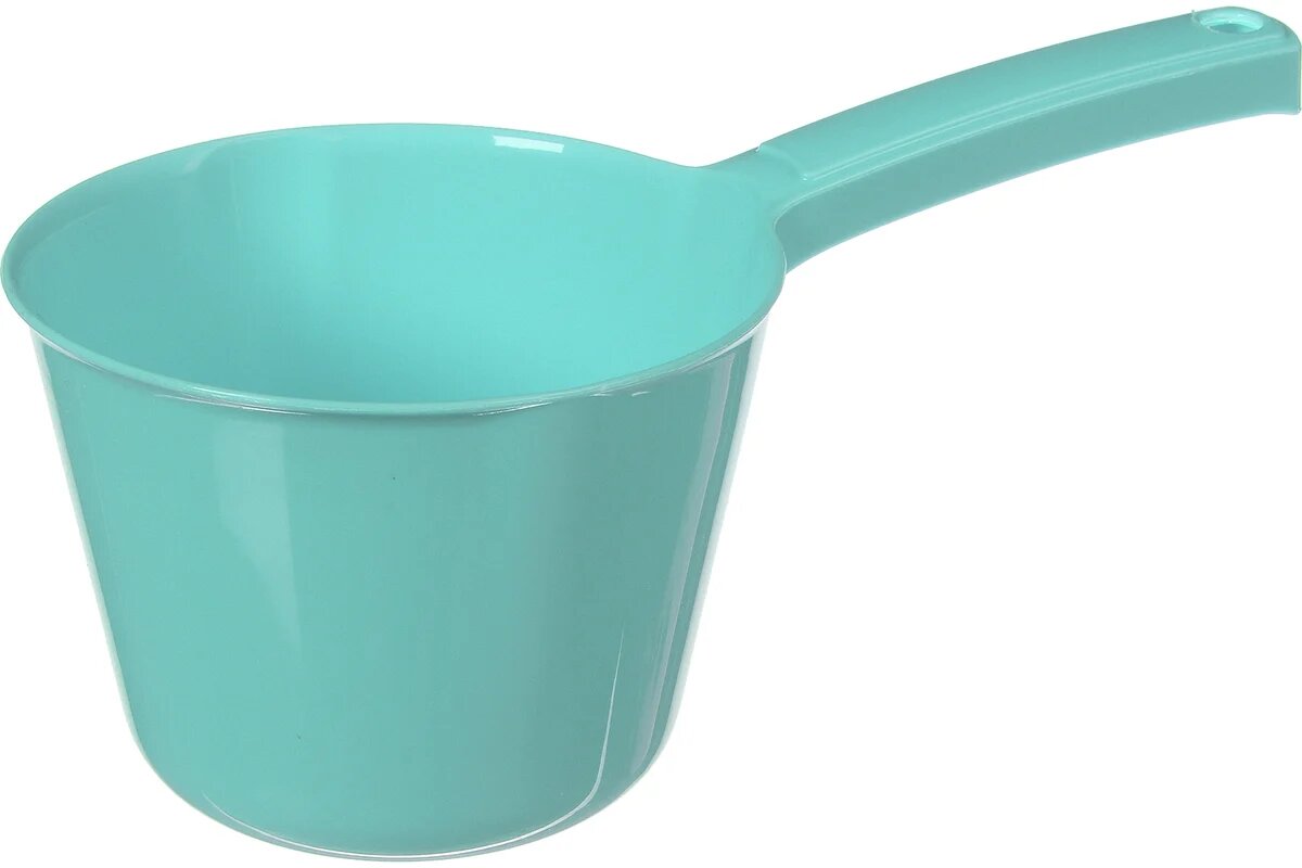 IDEA Ковш 1 л Аквамарин М 1215 - универсальный кухонный посудный инструмент для блюд