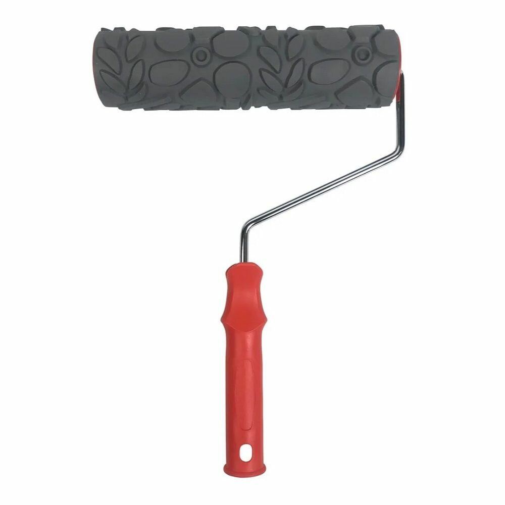 Валик декоративный резиновый жесткий STMDecor EG TH (230мм) цветочная поляна EG4107TH