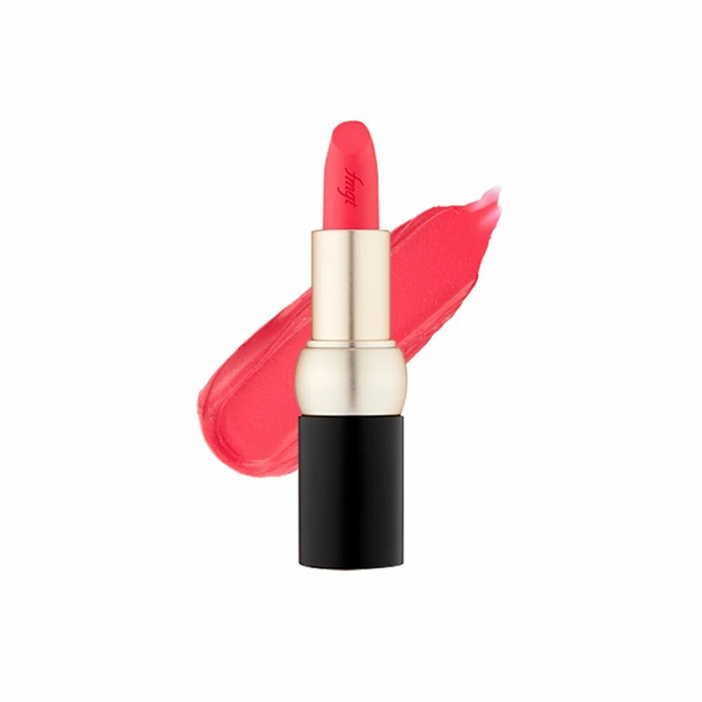 THE FACE SHOP FMGT Матовая помада для губ New Bold Velvet Lipstick (09 Blushed Girl)