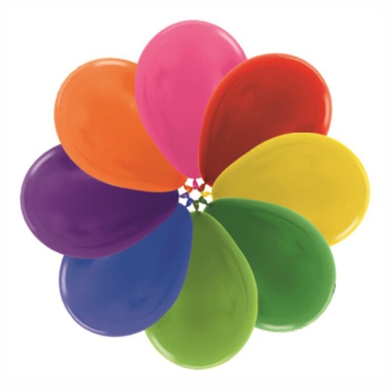 Воздушные шары Sempertex цвет Ассорти 50 шт, S 12' Метал, латексные