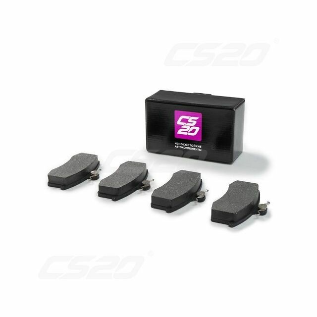 Тормозные колодки передние ваз 2115 оригинал+ (CS20)