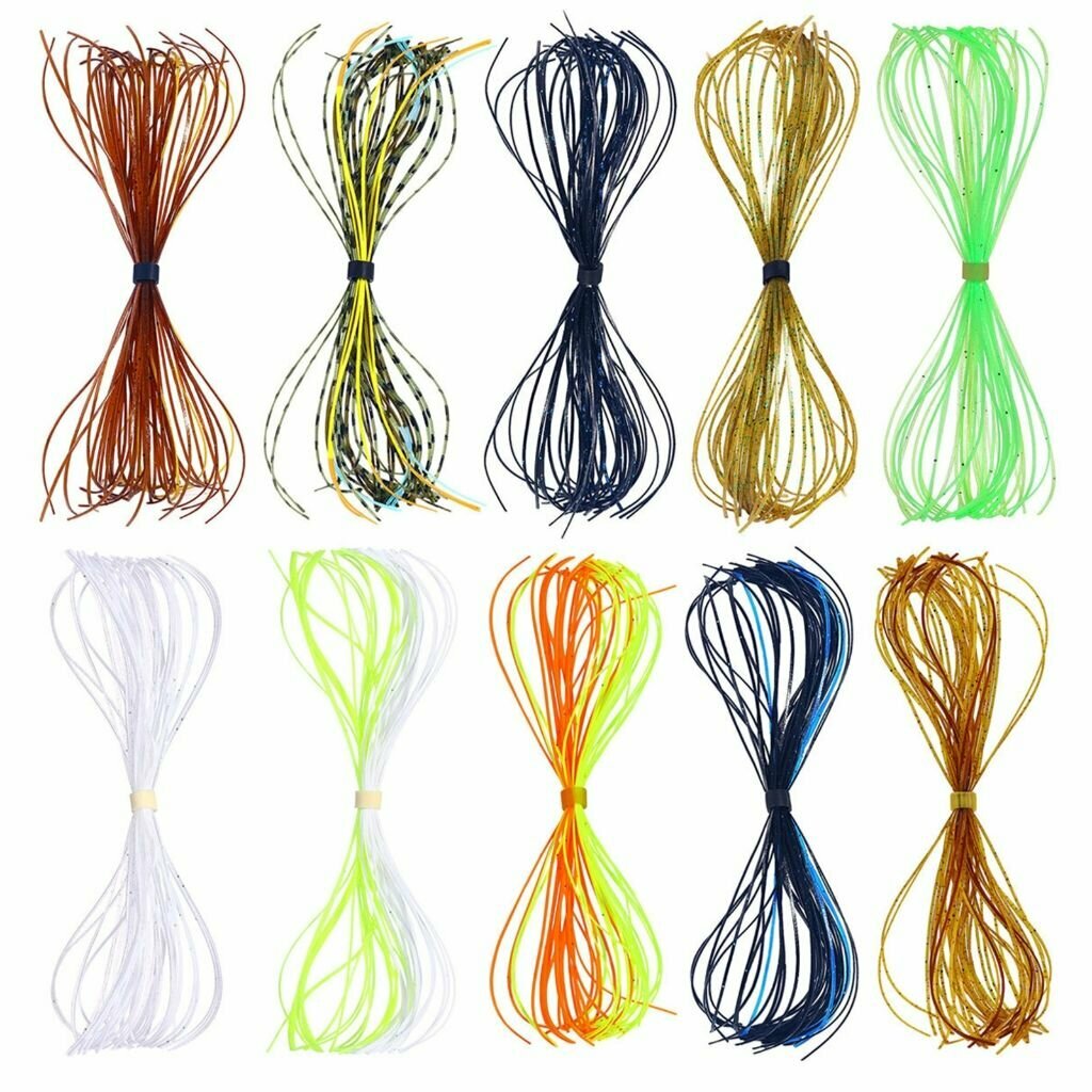 (1 комплект из 10 пачек) Силиконовый шелк для бороды (50 штук в пачке)