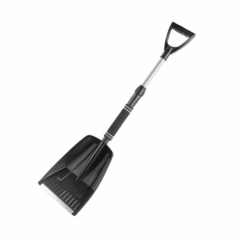 Лопата для уборки снега, выдвижная, съемная, предназначенная для размораживания и уборки снега на борту автомобиля