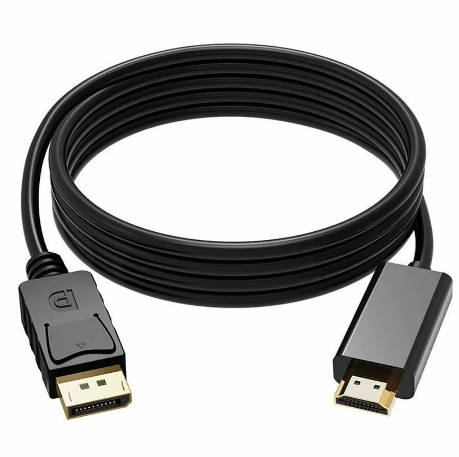 Кабель- Переходник DisplayPort-HDMI 1.8 м цвет черный