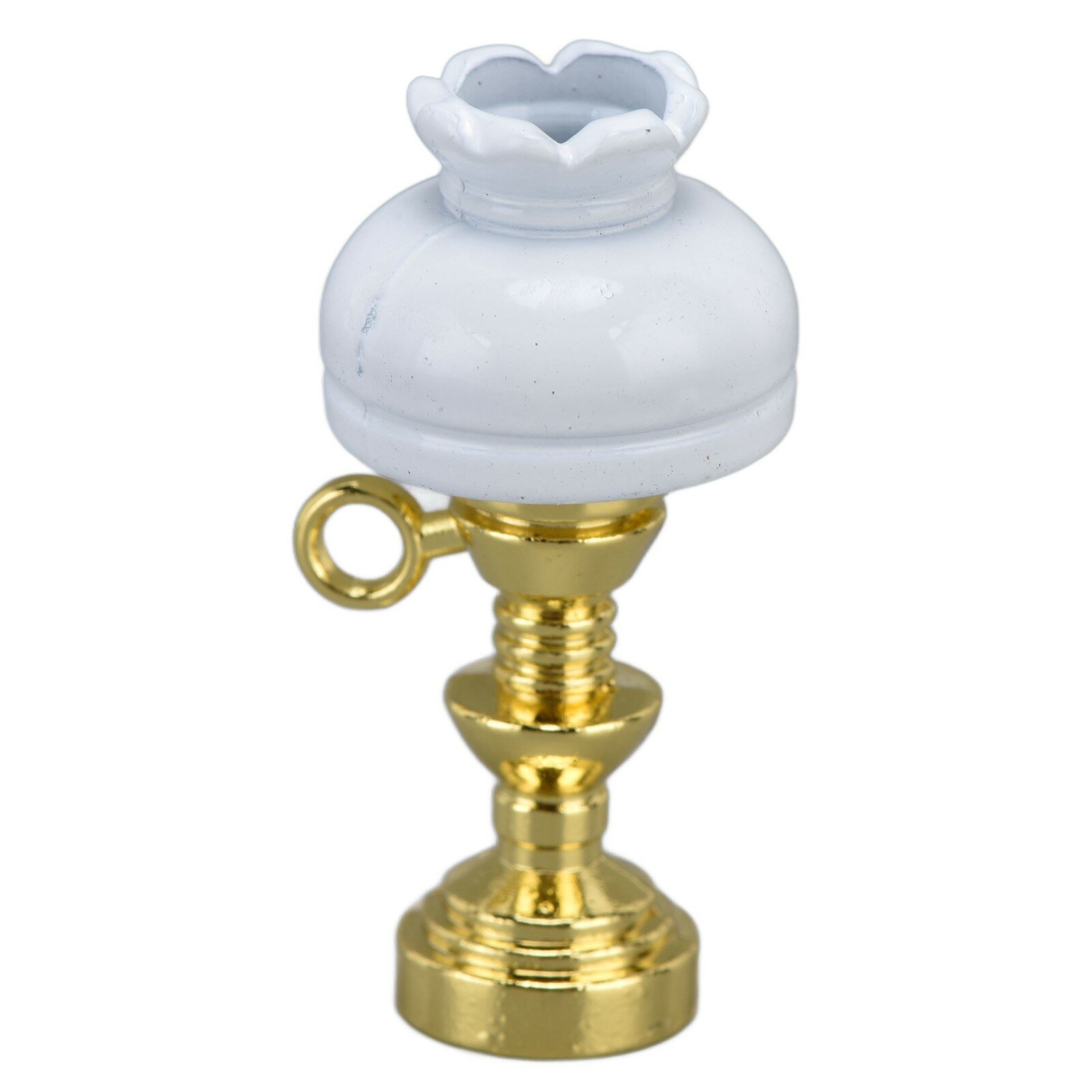 Настольная лампа для кукольного домика, масштаб 1/12, ретро-декоративная миниатюрная лампа для кукольного домика, подходит для детей от 3 лет и старше.