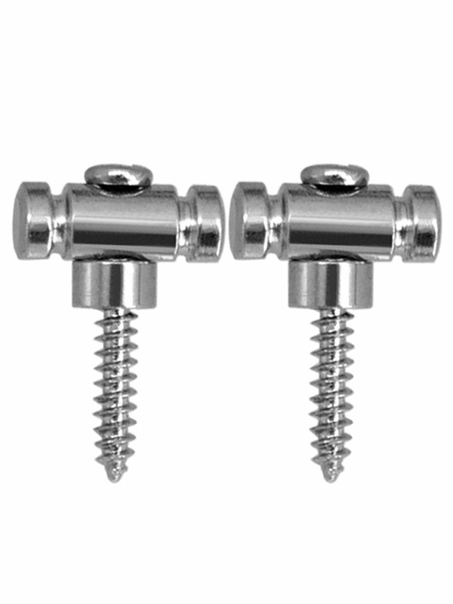 Аксессуар для электрогитары, фиксатор гитарной струны из 2 предметов с винтом, дерево для гитарной струны для легкой настройки и обслуживания, прочный металл