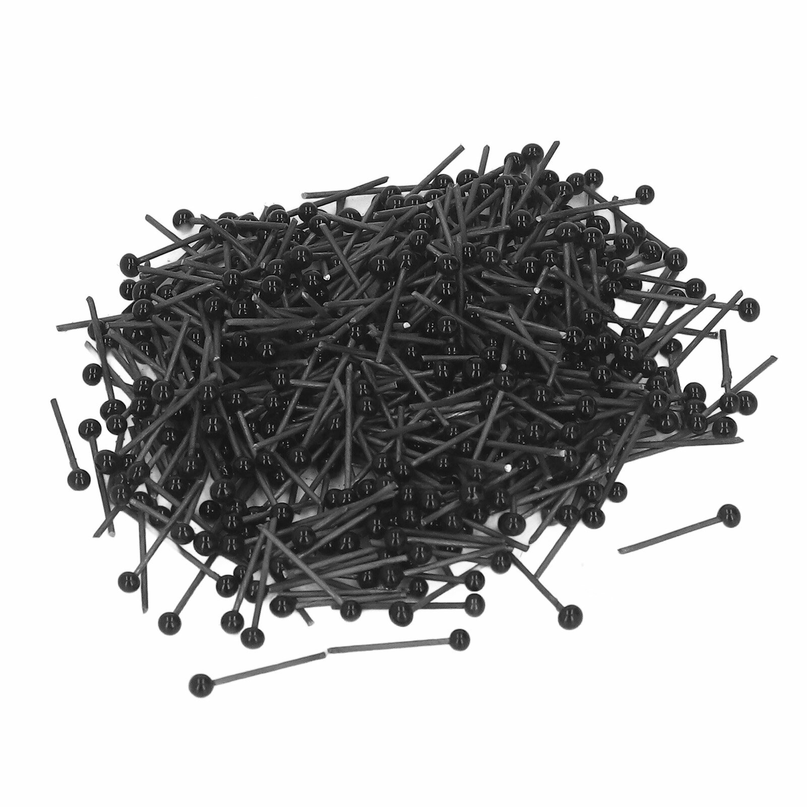 400 штук безопасных глаз, 2 мм, прочное глянцевое стекло, легко использовать, широко применяются для изготовления глаз и пуговиц для кукол.