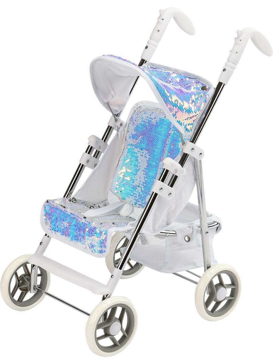 Коляска для кукол прогулочная 54х34,5х65,5 см, легкая и стильная