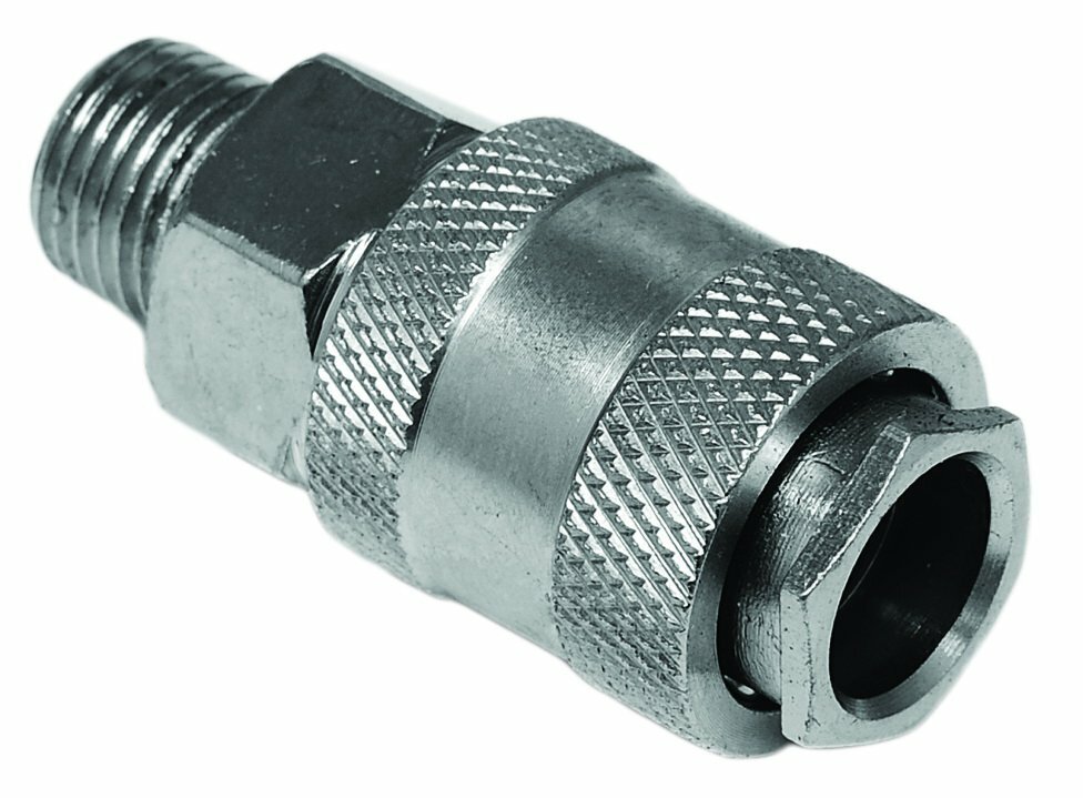 Переходник, рапид (муфта) 3/8" наружняя резьба, Elitech, 0704.017800