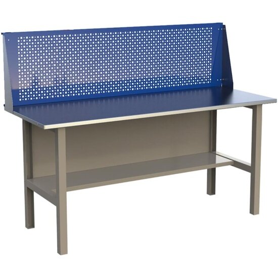 Стол верстак Ironmebel ML 1800 с экраном M-SMLMDCE1800new