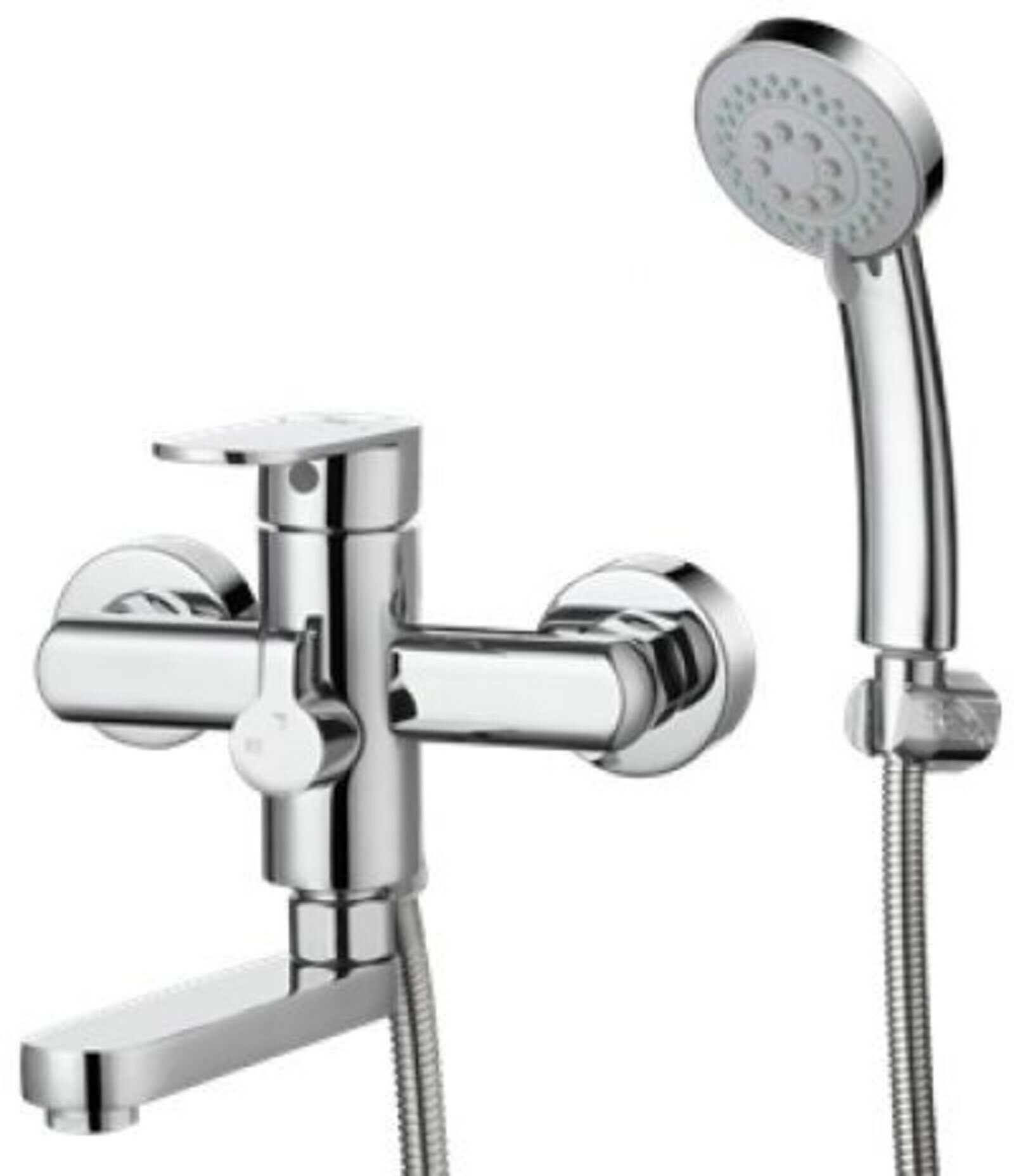 Смеситель для душа ECONOCE D35-A 390 с коротким поворотным изливом (EC0391)