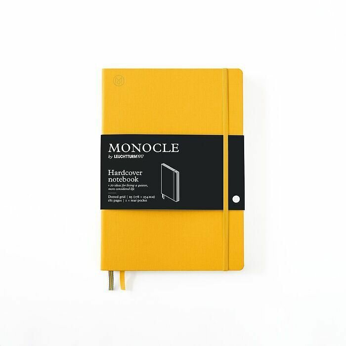 Блокнот Leuchtturm1917 Composition B5 (в точку), желтая, 96 листов, твердая обложка