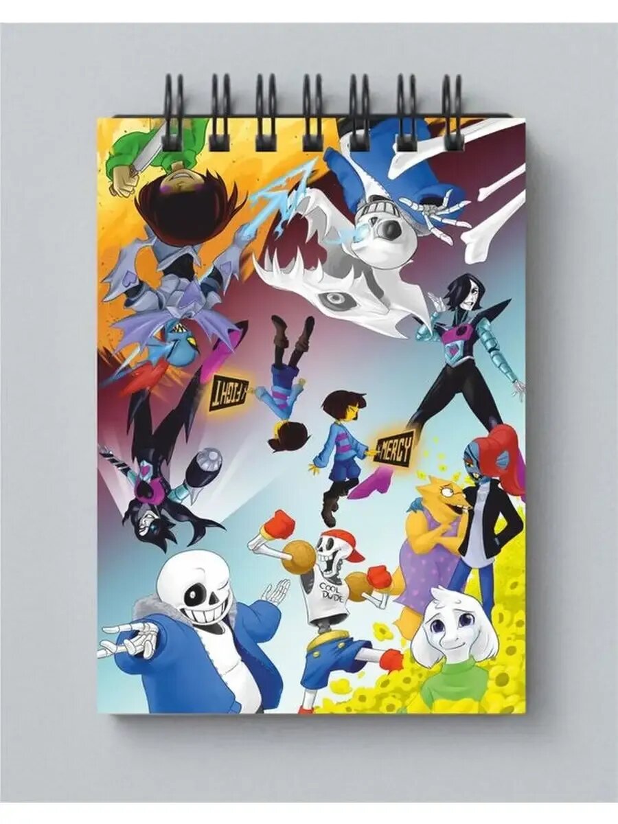 Блокнот Андертейл, Undertale №39, А4