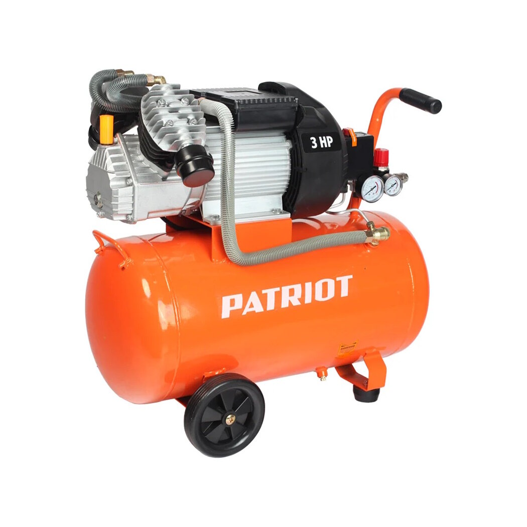 Компрессор PATRIOT VX 50-402 (525306315) 8 бар, 400/220 л/мин, ресивер 50 л