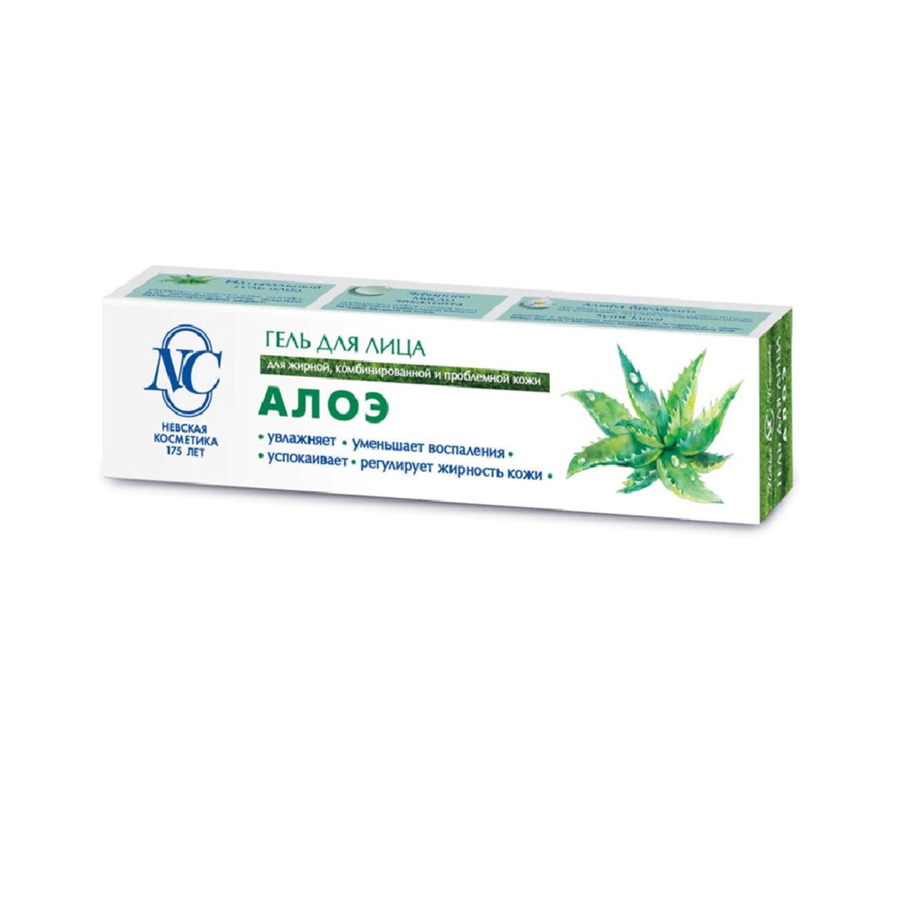 Невская Косметика Крем Алоэ против прыщей и угрей для жирной и комбинированной кожи 40 мл