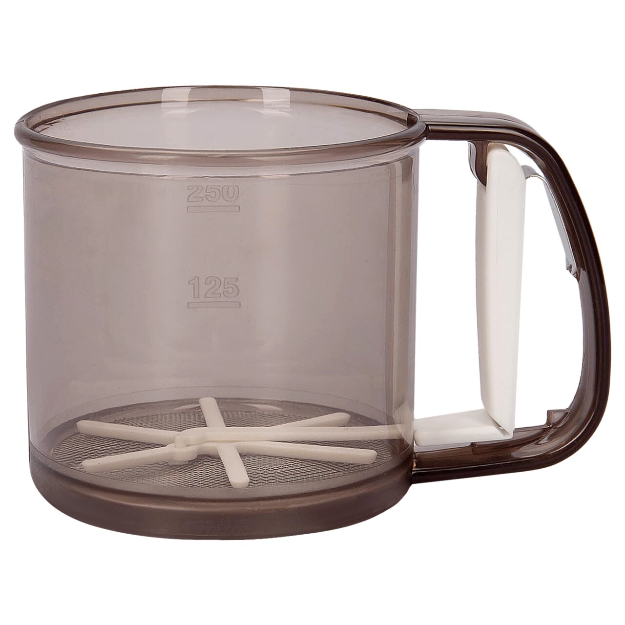 Кружка-сито для муки из пластика, практичный просеиватель для выпечки