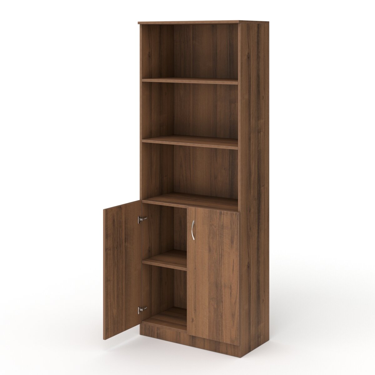 Шкаф офисный открытый Ш-43, Орех. Производитель товара - компания Westcom.