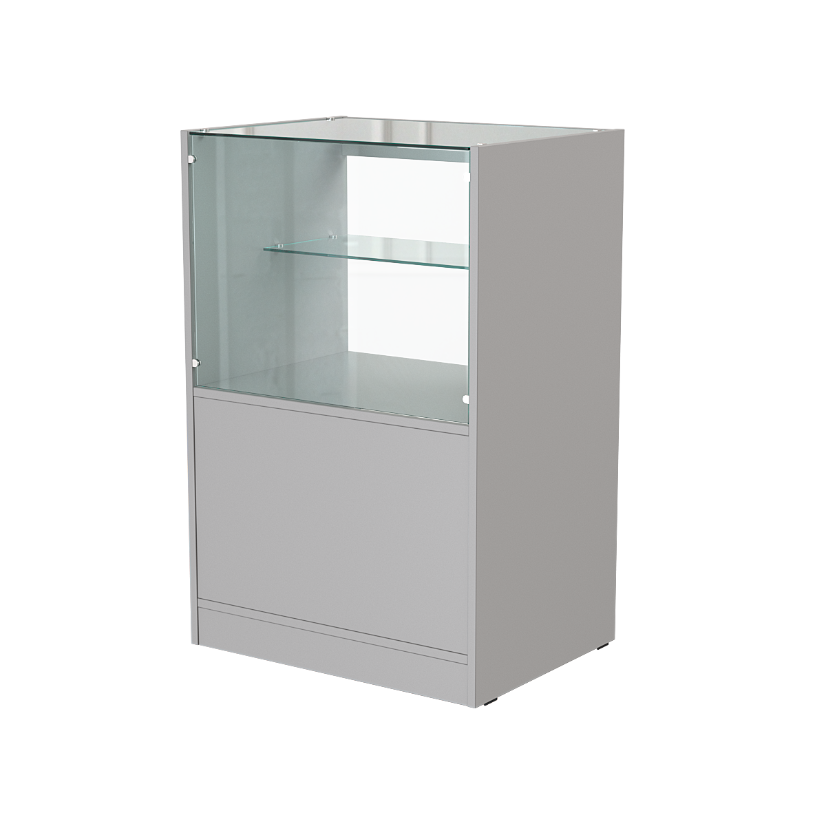 Прилавок "тандем" №3-600мм, Серый. Производитель товара - компания Westcom.