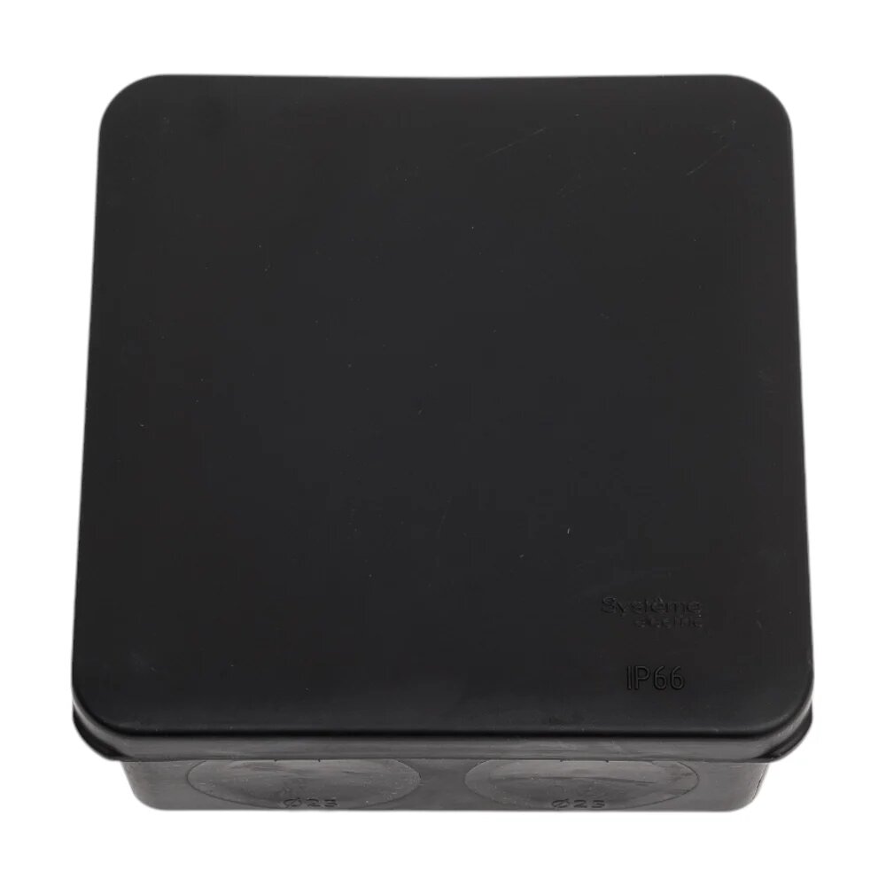 Коробка распределительная Systeme Electric MultiBox IP66 85x85x42 DIY (со стикером) черная SE IMT352971