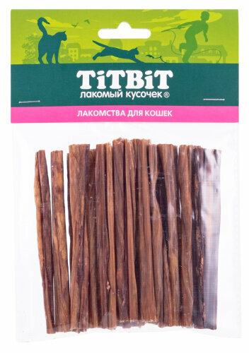 Лакомство для кошек, кишки бараньи TiTBiT 25шт по 34г