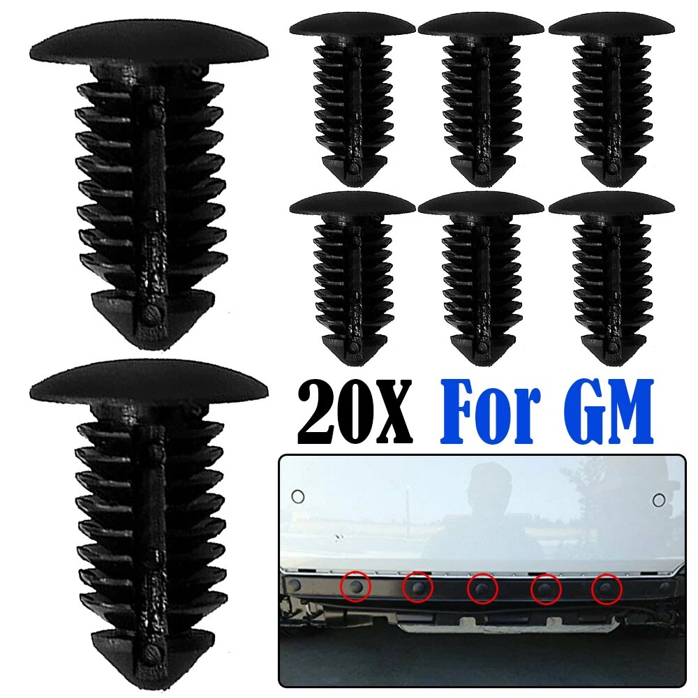 20 шт, 10 мм держатель для крыльев, заклепки для Ford focus 2 вечерние mondeo mk4 для Chrysler для GM