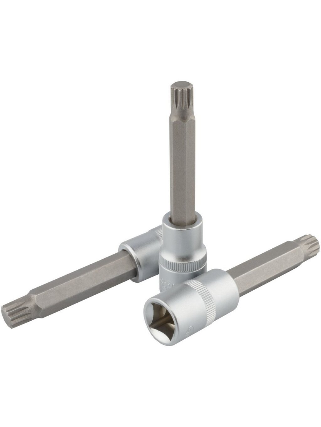 Головка торцевая с битой 1/2" Spline M12 "АвтоDело" (L=100 мм.)