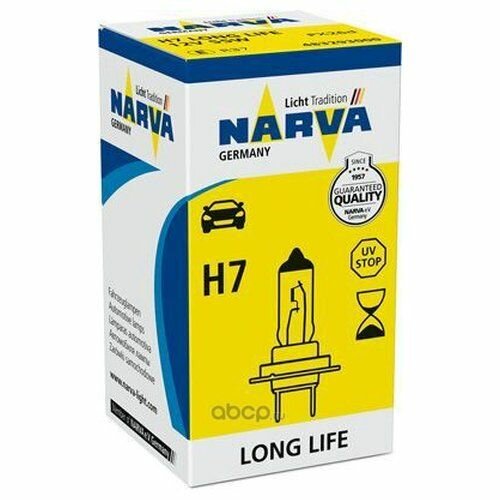 Лампа H7 Long Life 12V 55W Narva 483293000