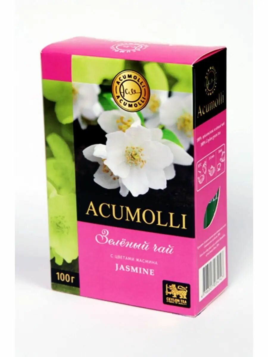 Acumolli Зеленый чай с цветами жасмина