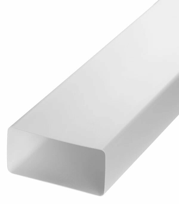 Воздуховод плоский пластиковый 60х120 мм 2 м 612ВП2