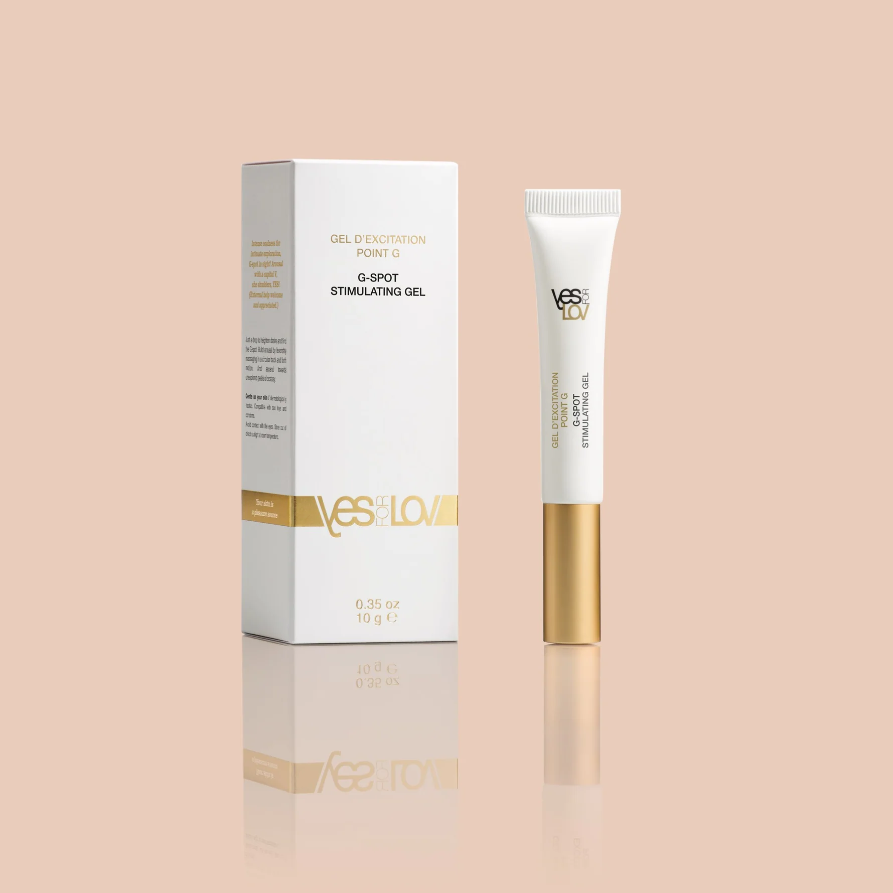 Возбуждающий вагинальный гель на водной основе YESforLOV для G-точки, 10 гр