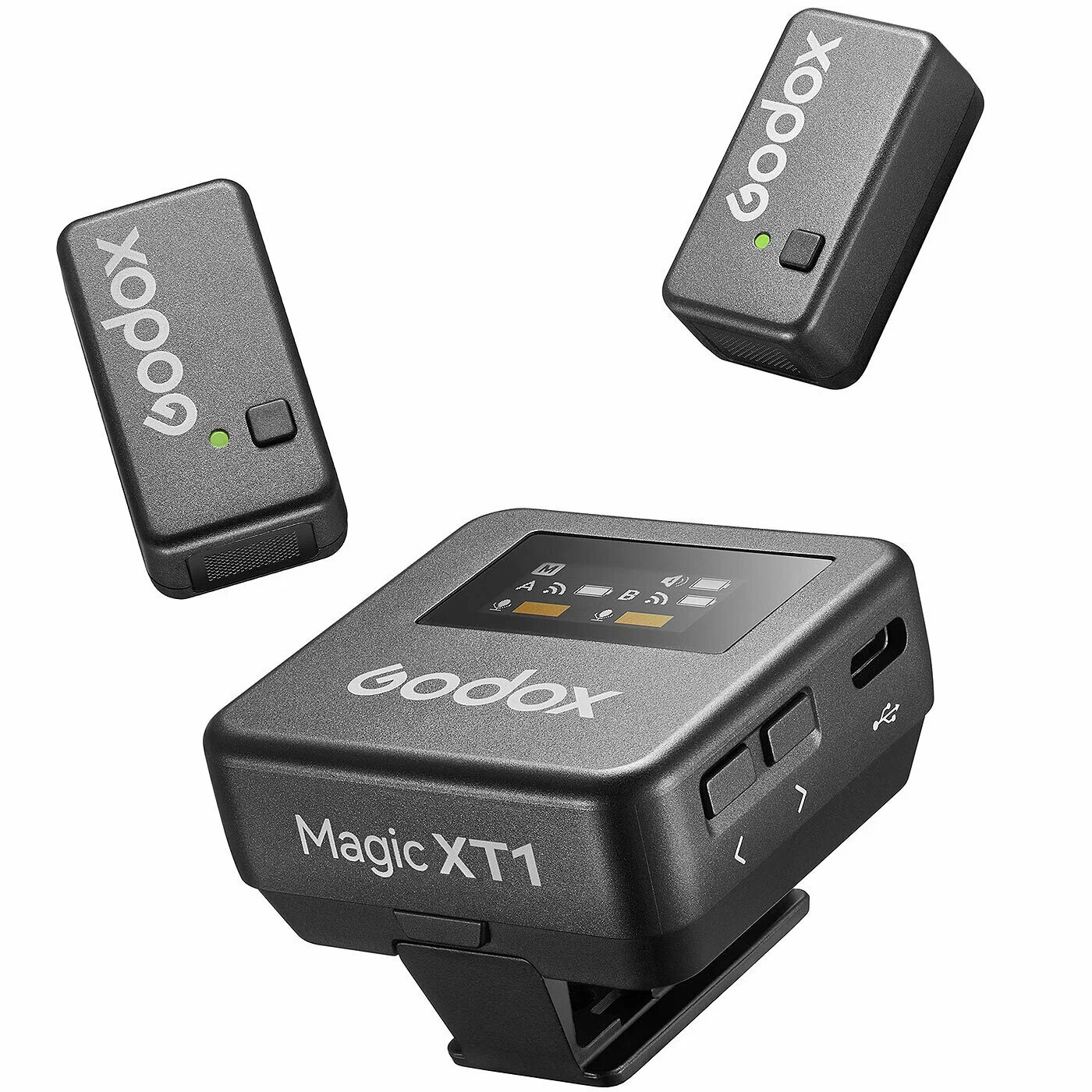 Радиосистема Godox Magic XT1（2TX+1RX） накамерная