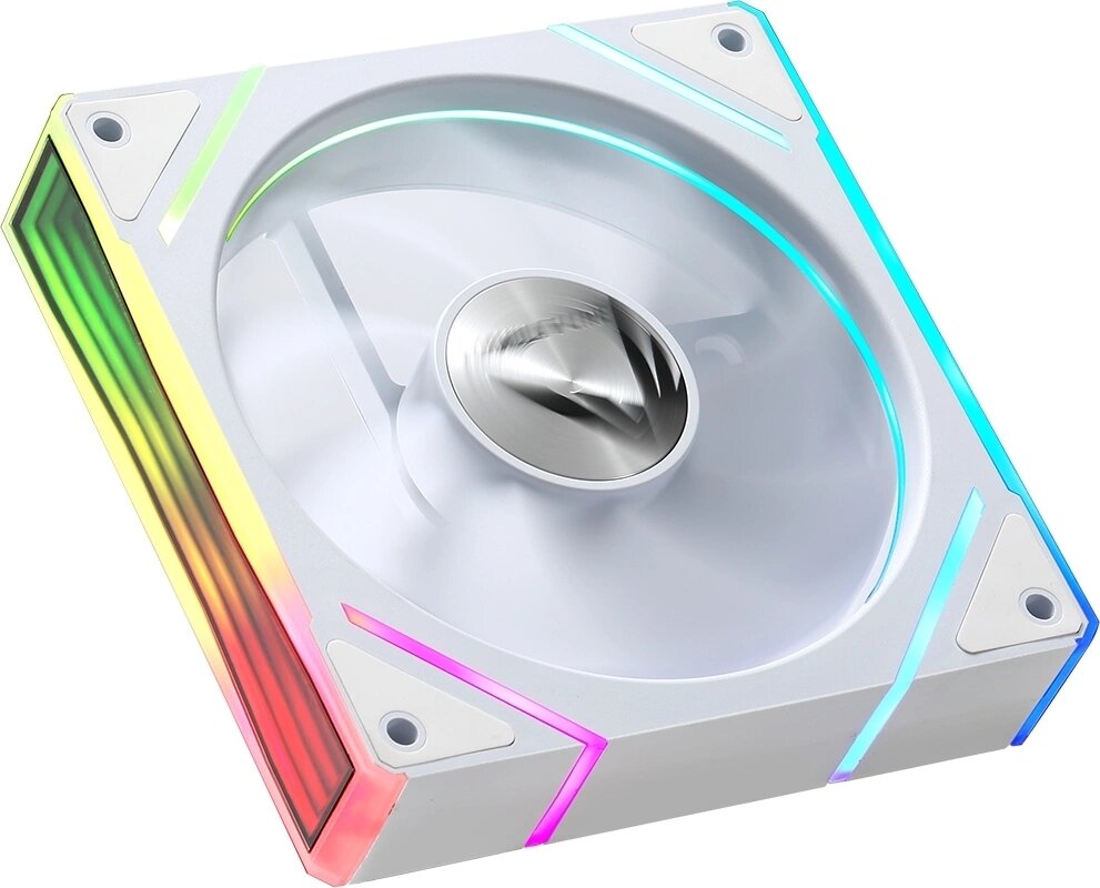 Вентилятор для корпуса Formula Floe Plus 12WH ARPW ARGB белый, 120 мм, 1500 об/мин, 26.8 дБ, 4 pin