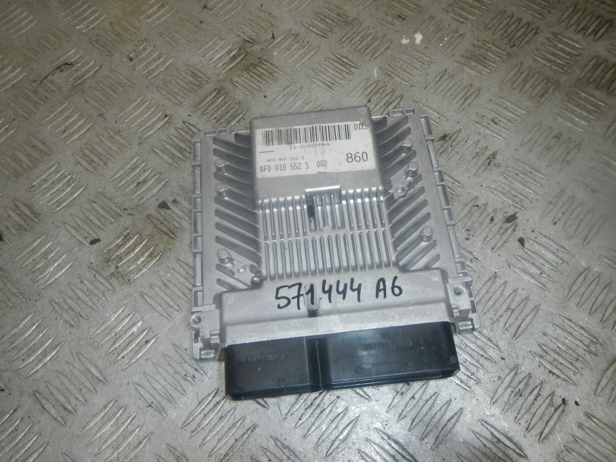 Б/У Блок управления двигателем, Audi (Ауди)-A6 (C6) (05-11) AUDI A6 (C6) (05-11) 2,4 BDW Без видимых повреждений. 571444 ...