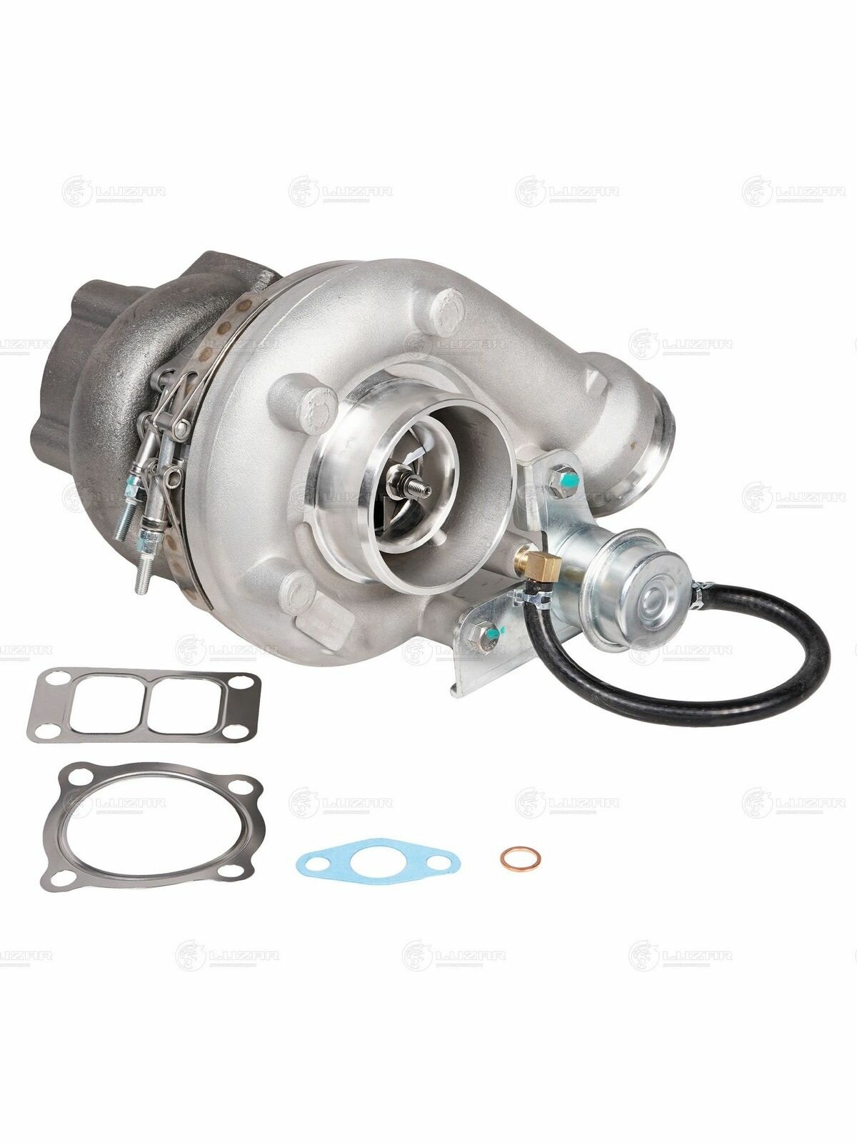 Турбокомпрессор LUZAR LAT1256, для МАЗ, Урал, ЛиАЗ, дизельный двигатель