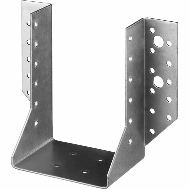 Крепление балки открытое, ЗУБР КБО-2.0, 100 x 140 x 2 мм, цинк