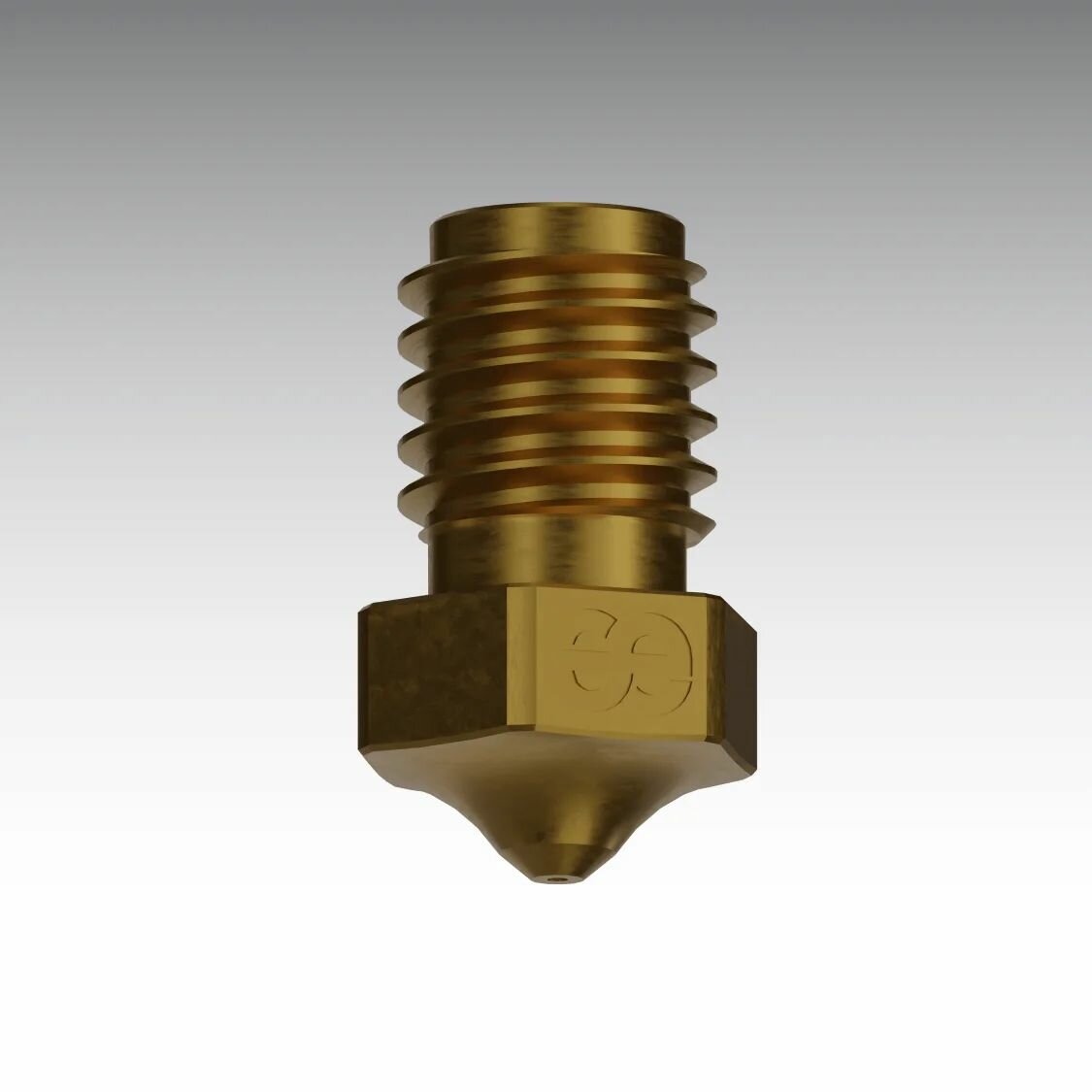 Форсунка для 3д принтера латунь1,75 мм для Voron2.4 2PC Brass V6 0,6 мм
