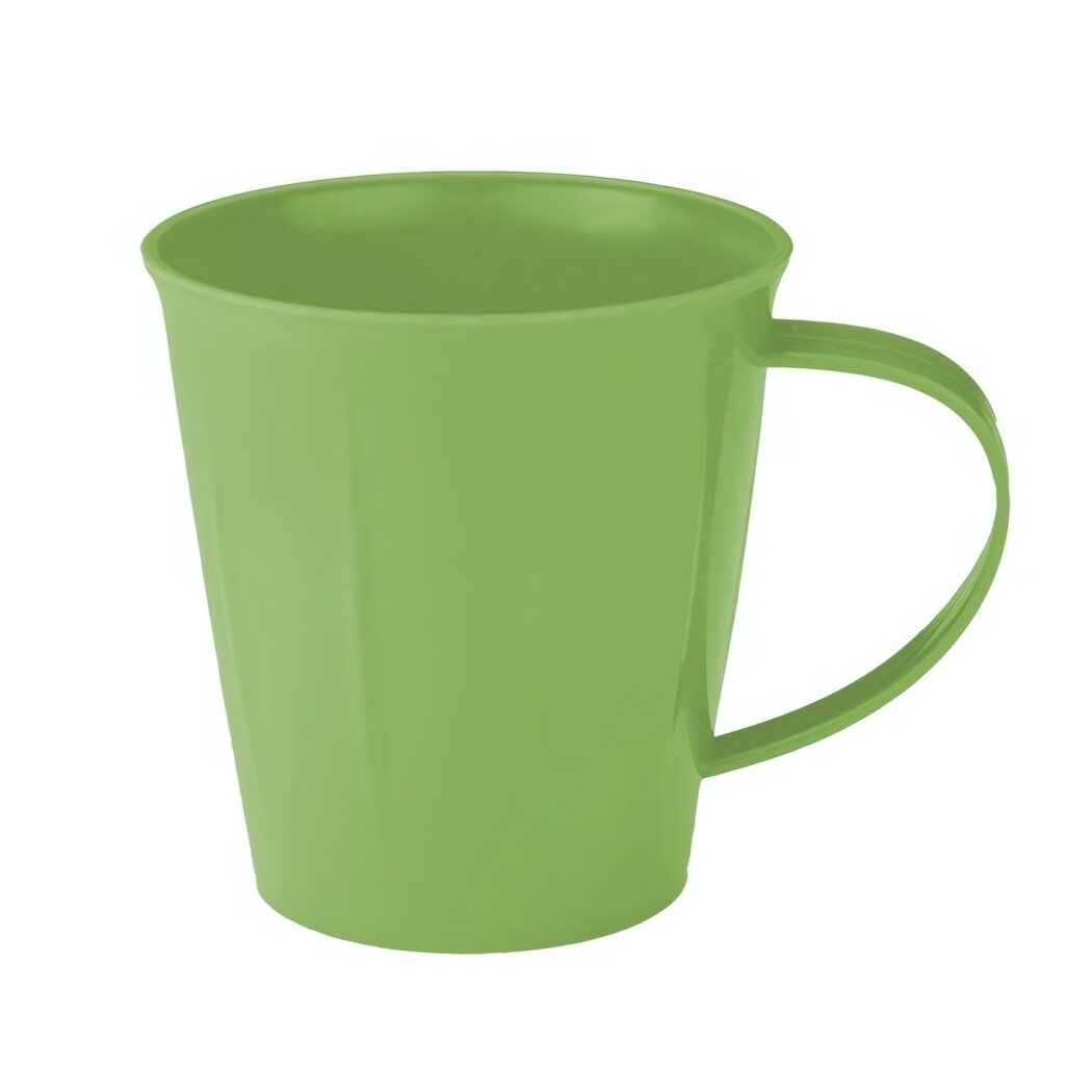 Кружка пластиковая 'Sugar&Spice Vanilla' 0,3л, цвет фисташка, для холодных и горячих напитков