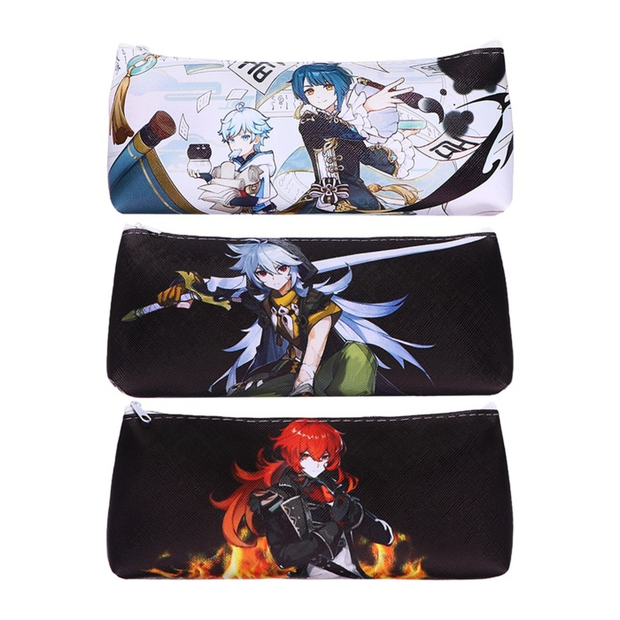 Пенал Сима-ленд "Аниме", на молнии, 2 отделения, принт, 0.024 кг