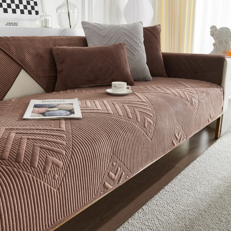 Дивандек, Чехол на мебель для углового дивана, фланель