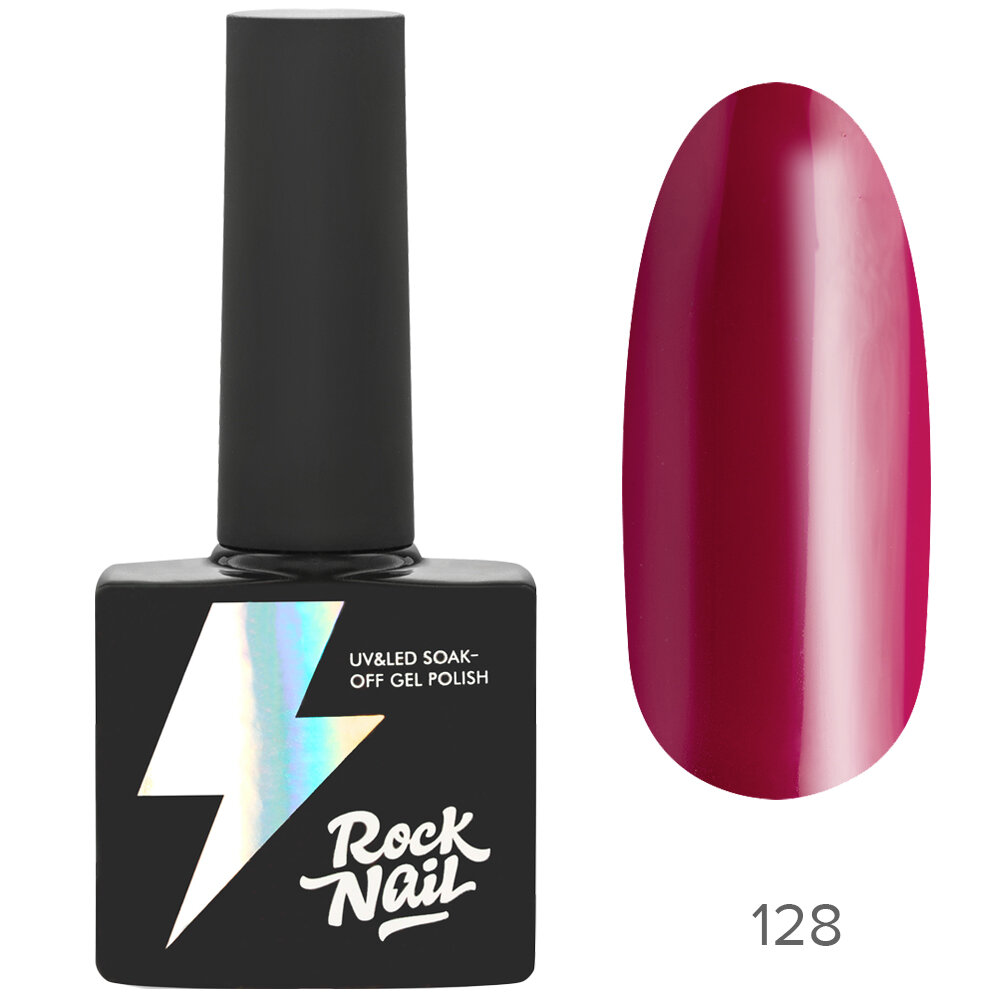 Гель-лак RockNail №128 Basic (Very Berry) 10 мл