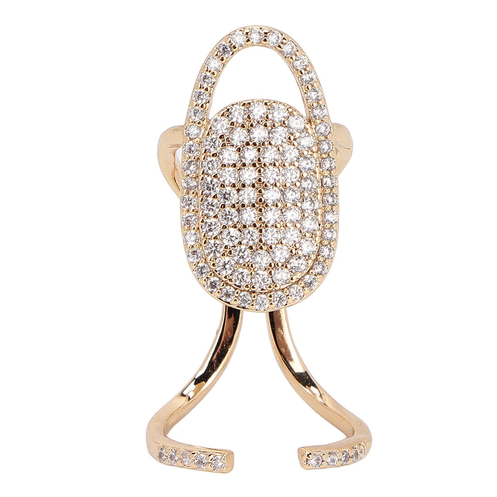 Кольца для ногтей, регулируемый размер, красивые, практичные, легко носить, безопасный материал, украшения для пальцев, кольца для вечеринок, золото 3047