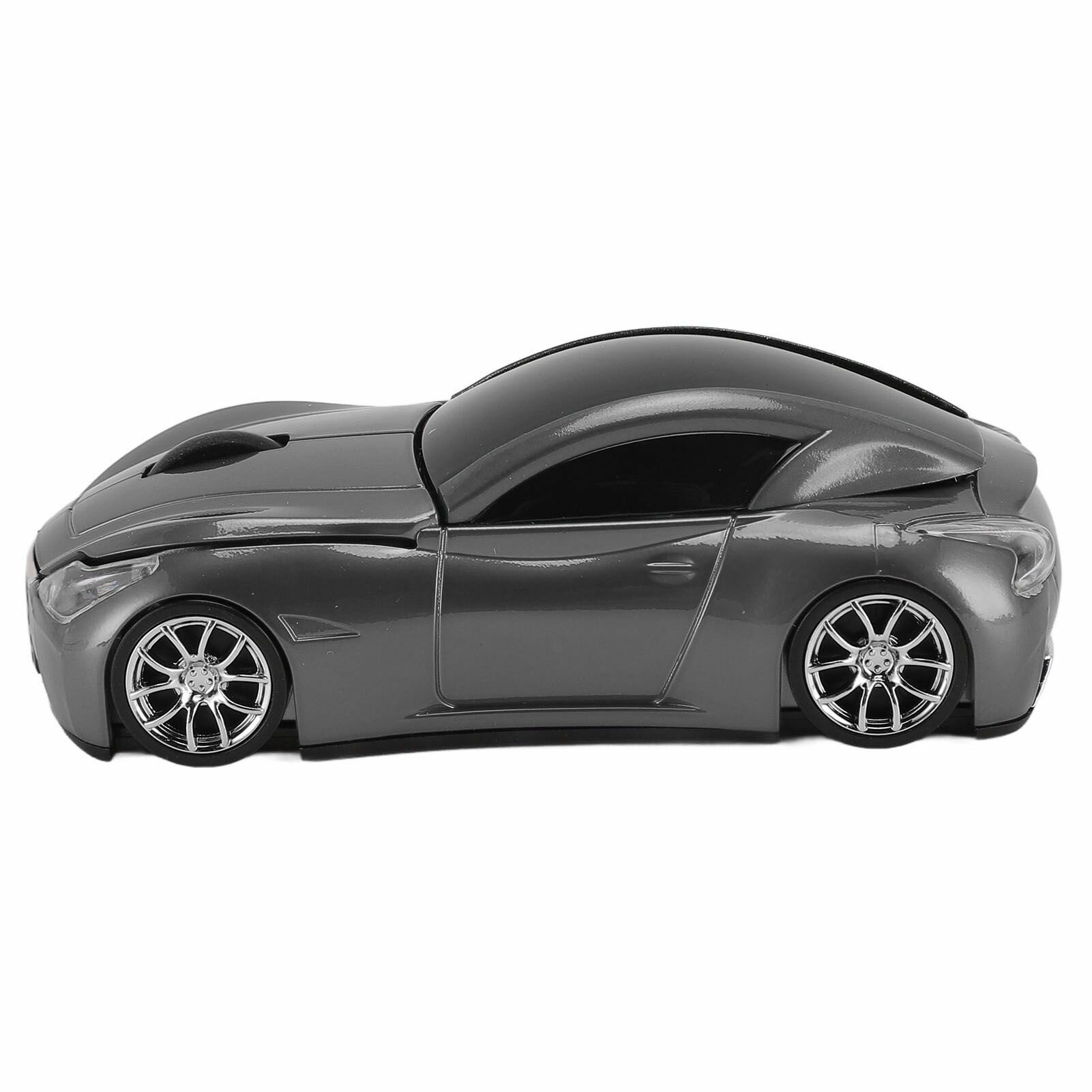 Беспроводная мышь-автомобиль 2.4G, 1600 DPI, серая