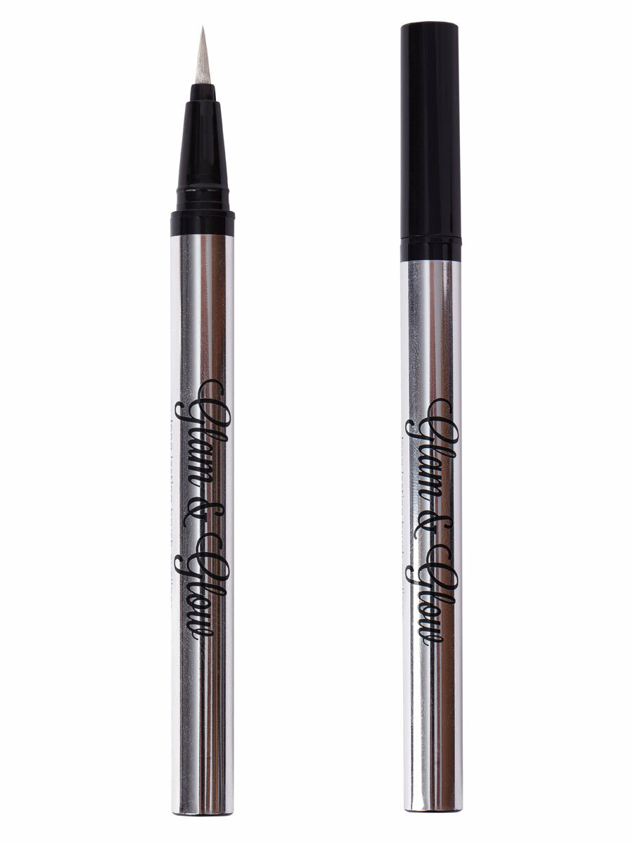 Parisa Лайнер для век PF-300-02 Glam and Glow Brush Eyeliner, тон 02 sparkling, 1 мл