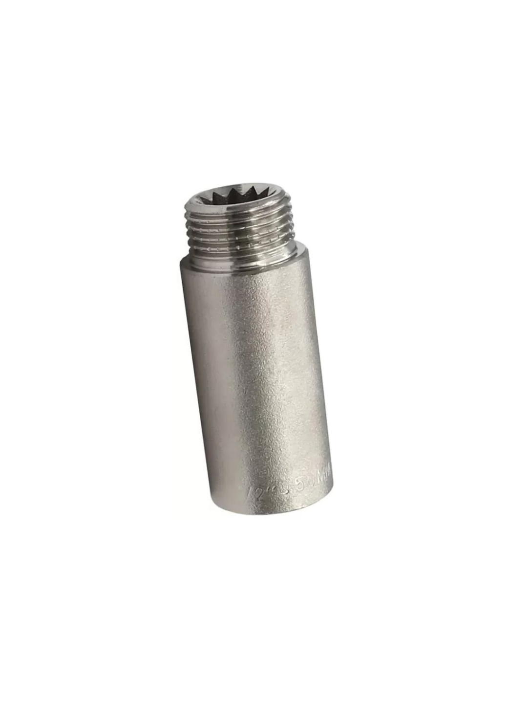 Удлинитель из латуни никелированный 1/2″ 100 мм Vieir SA100-NZ