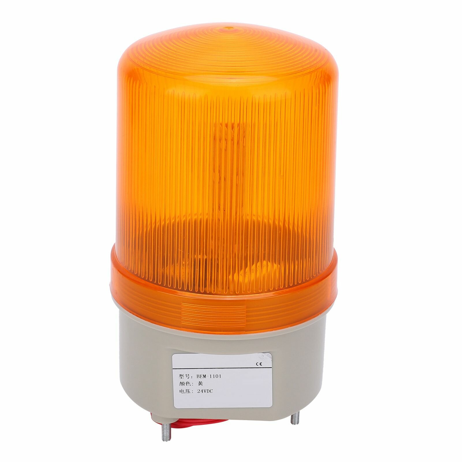 Сигнальная лампа BERM LED 5Вт 24V DC желтая круговая
